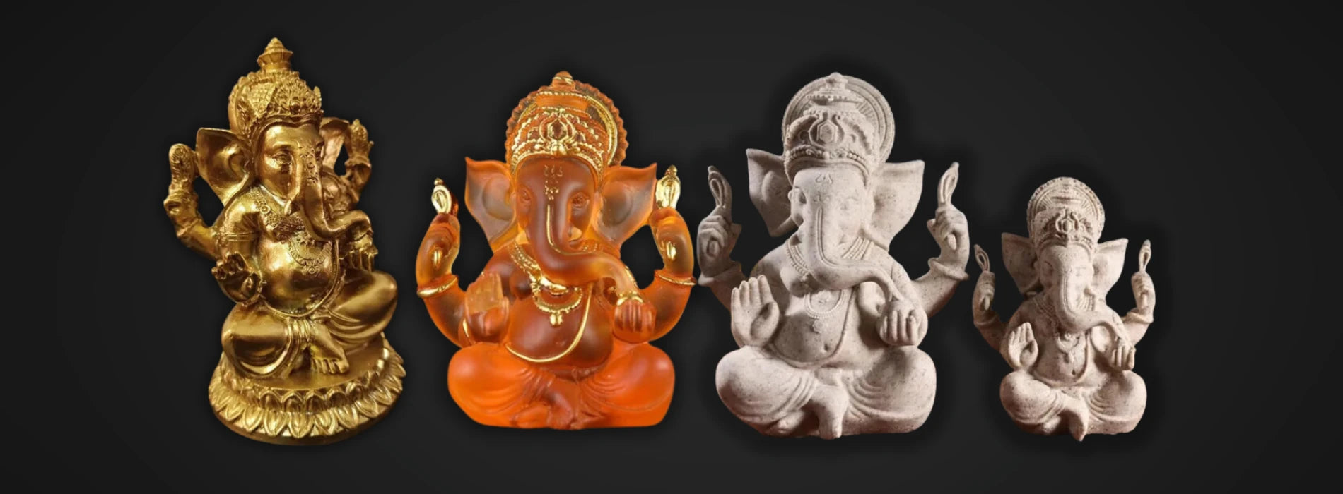 Statue Ganesh | Élégance Spirituelle et Protection